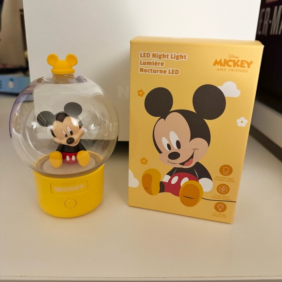 Disney | Other | Disney X Miniso Mickey Led Global Night Light | Poshmark